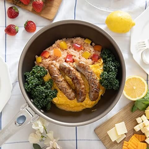 大王煎鍋PENTA不含PFOA不粘不粘28cm*5.3cm淺型黑寶IH燃氣兼容雙手柄可拆卸【單煎鍋】ruhru後繼者 | 比比昂日貨 ...